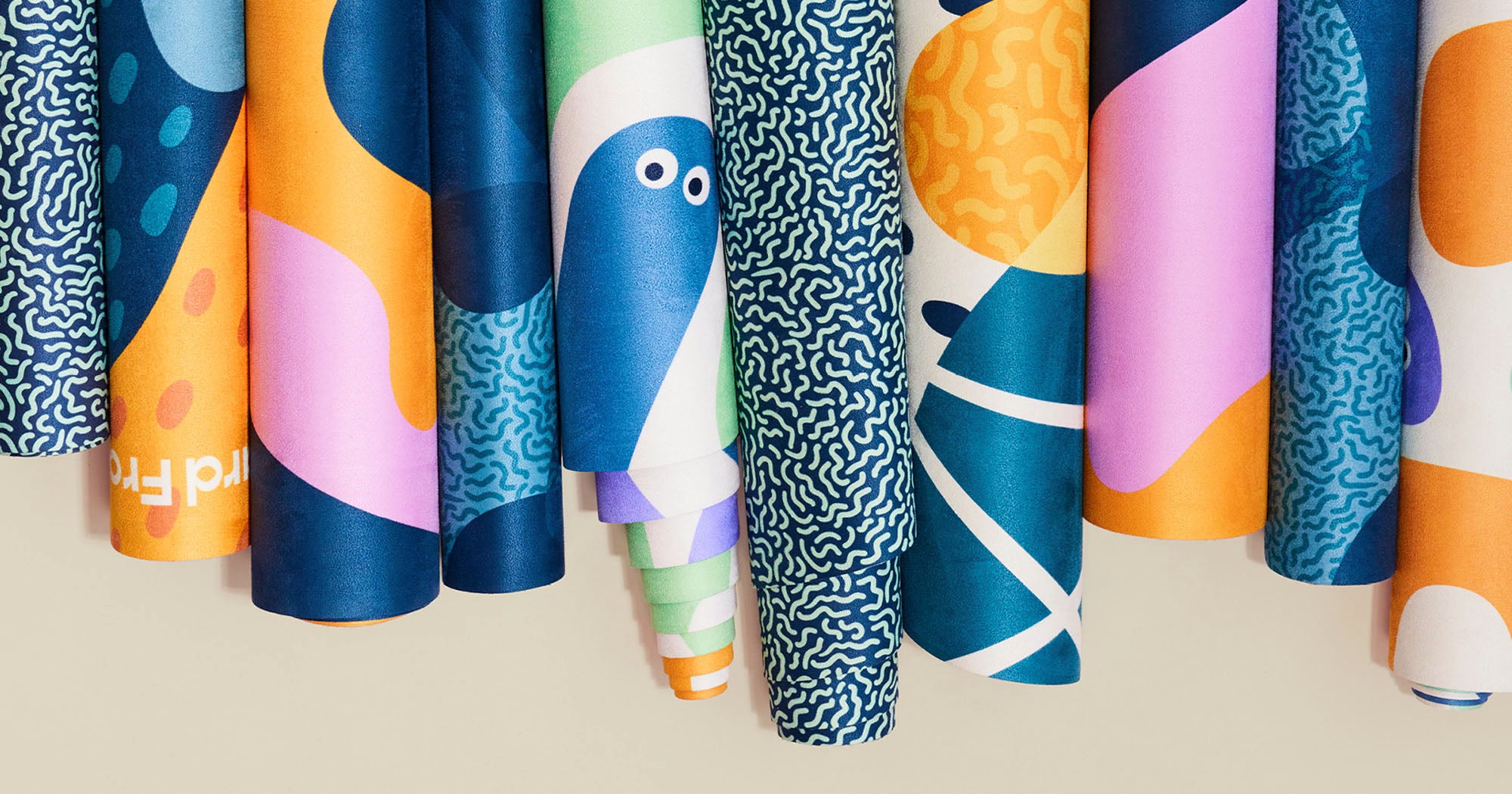 Downward Frog | Eco-Friendly Patterned Yoga Mats for Travel & Home ...