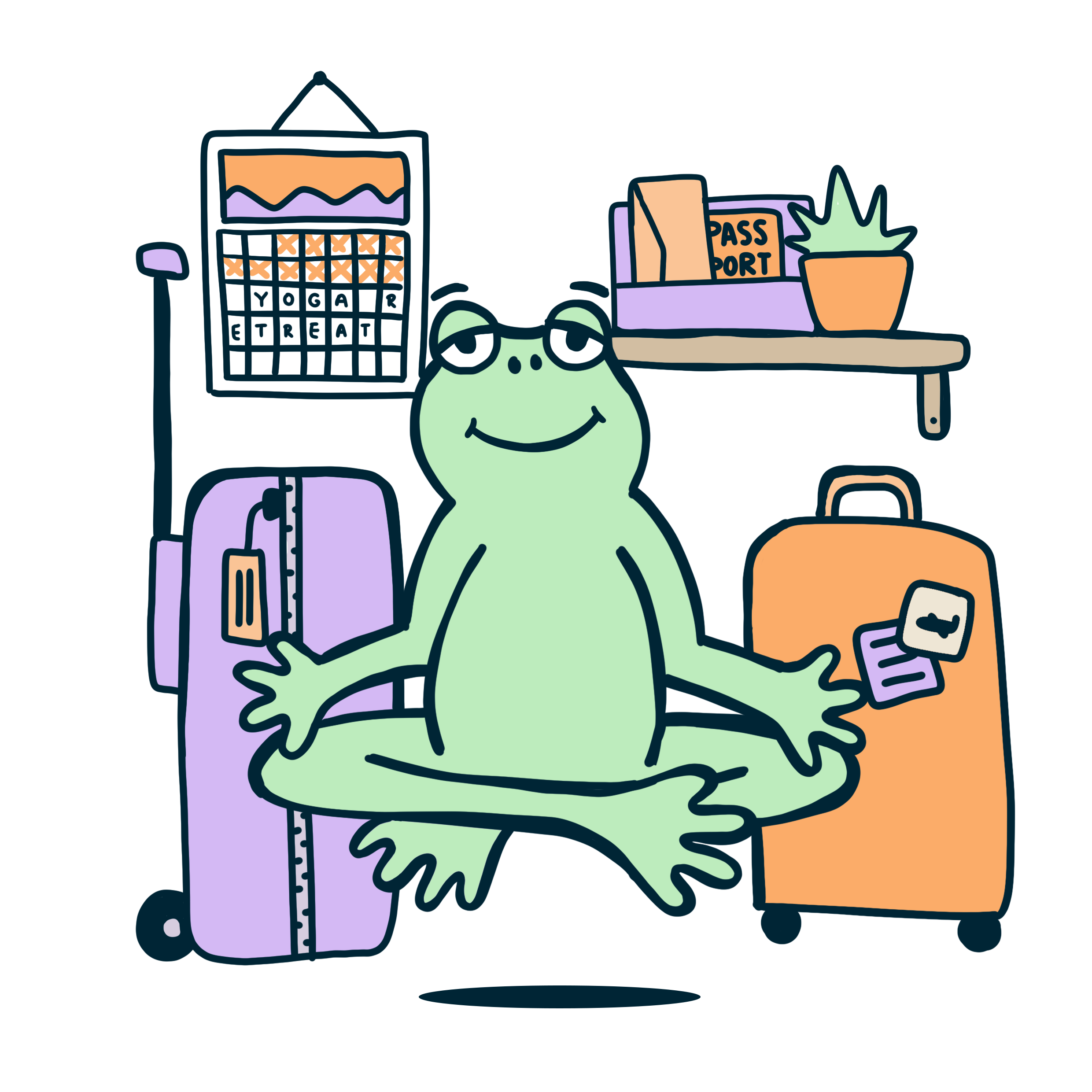 Downward Frog - Printed Yoga Mats – Downward Frog - Yoga Mats